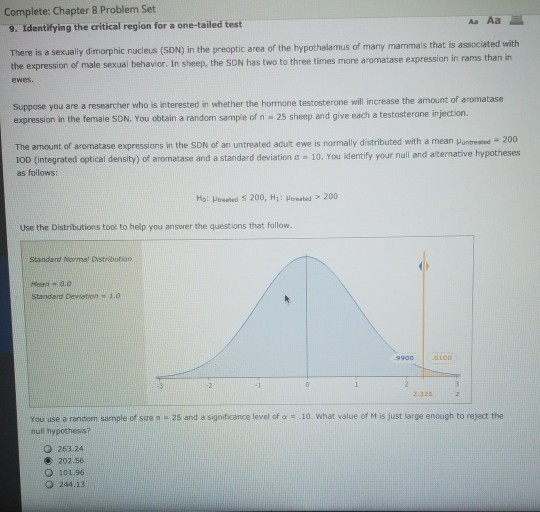 Solved Complete: Chapter 8 Problem Set 9. Identifying the | Chegg.com