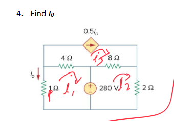 Solved 4. Find I0 | Chegg.com