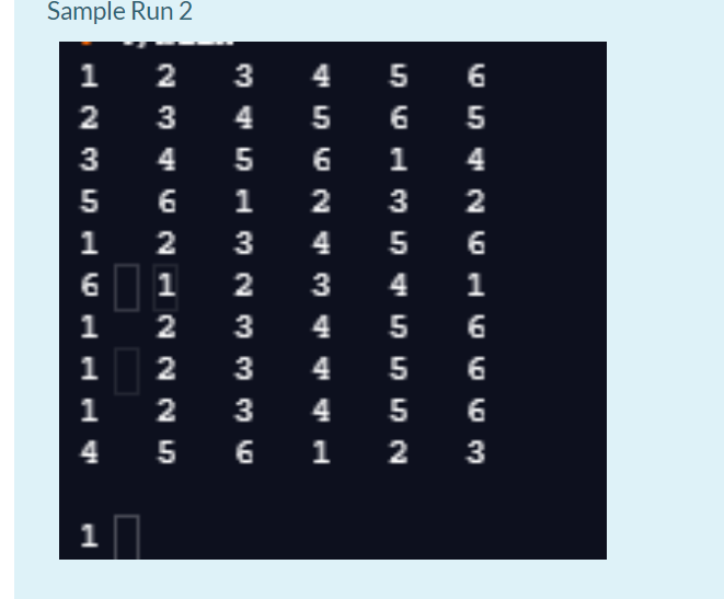 Solved Let Us Call A 2 Dimensional Array Of Integers A Magic 