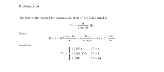 Solved How do I know the bandwidth equation is what is shown | Chegg.com