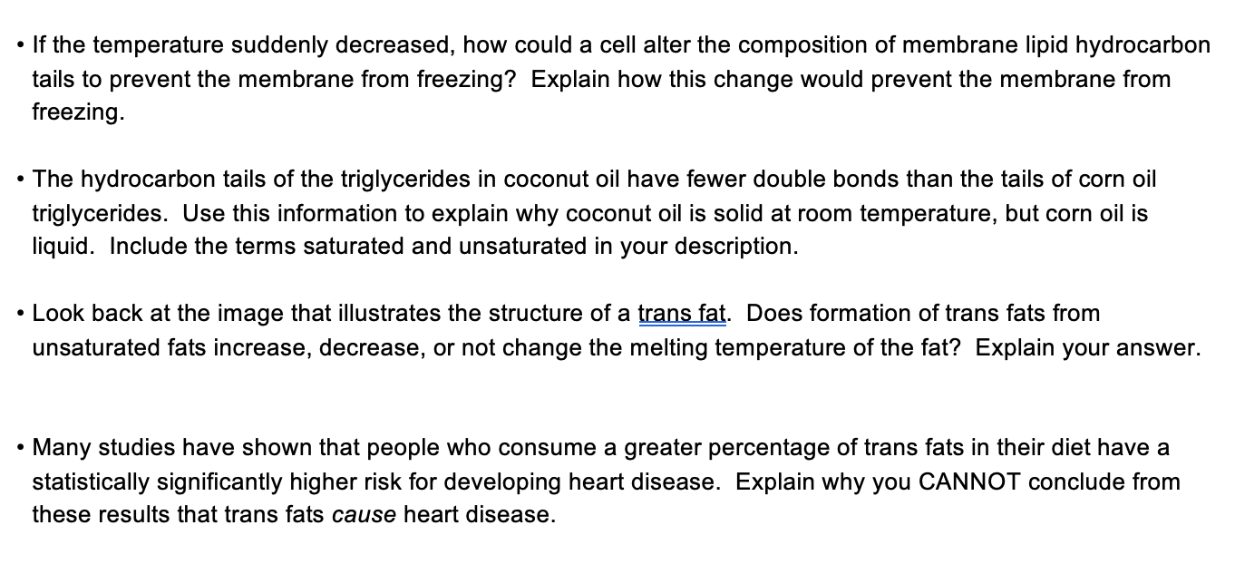 Solved • If the temperature suddenly decreased, how could a | Chegg.com