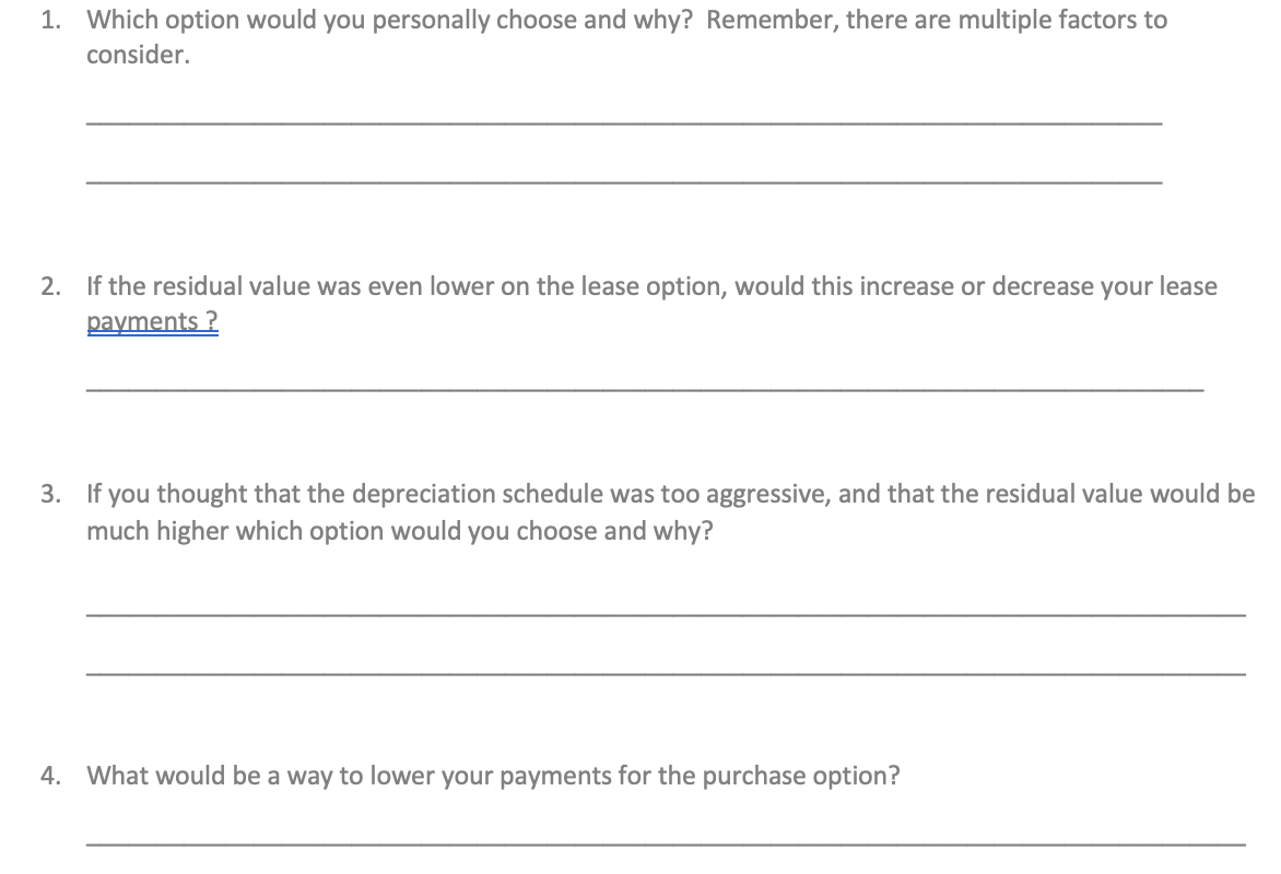 You have been researching and shopping for cars for | Chegg.com