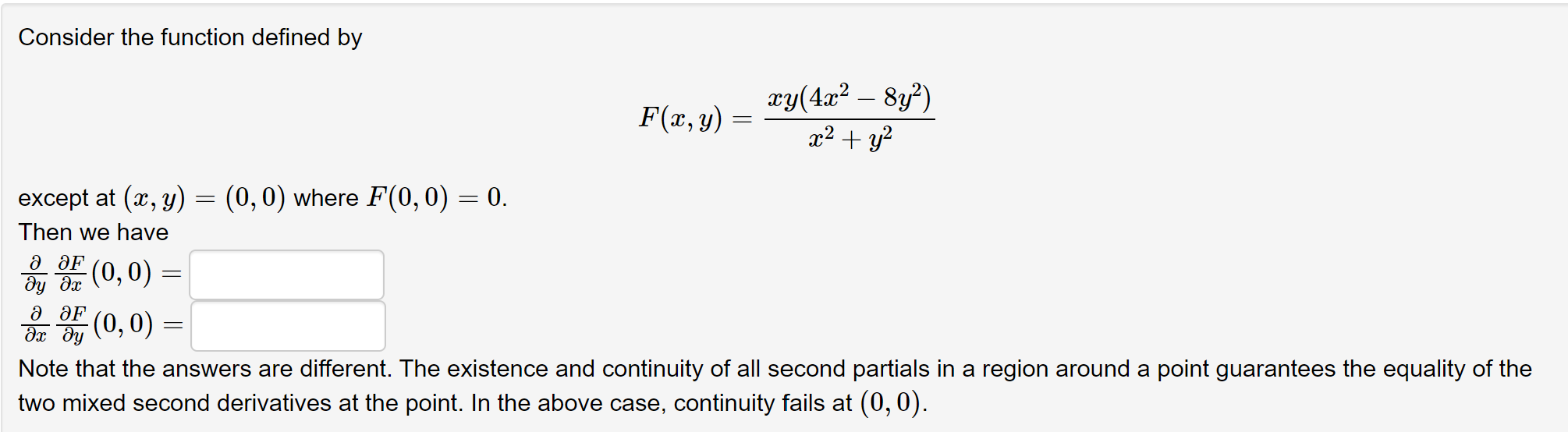 Solved Consider the function defined by | Chegg.com