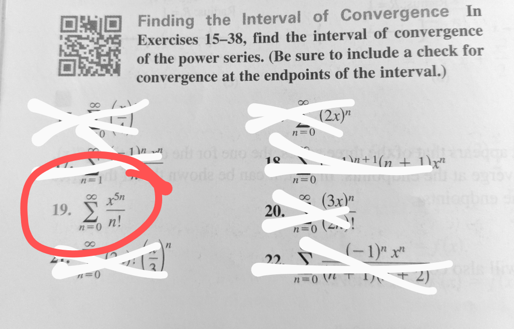 Solved Finding the Interval of Convergence in Exercises | Chegg.com