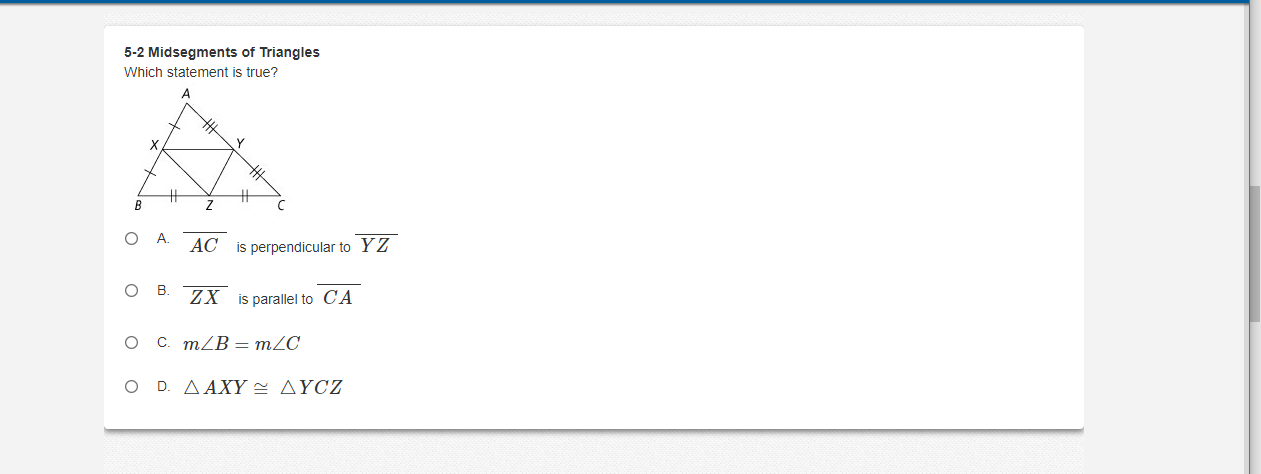 Solved 5-2 Midsegments of Triangles How many congruent | Chegg.com