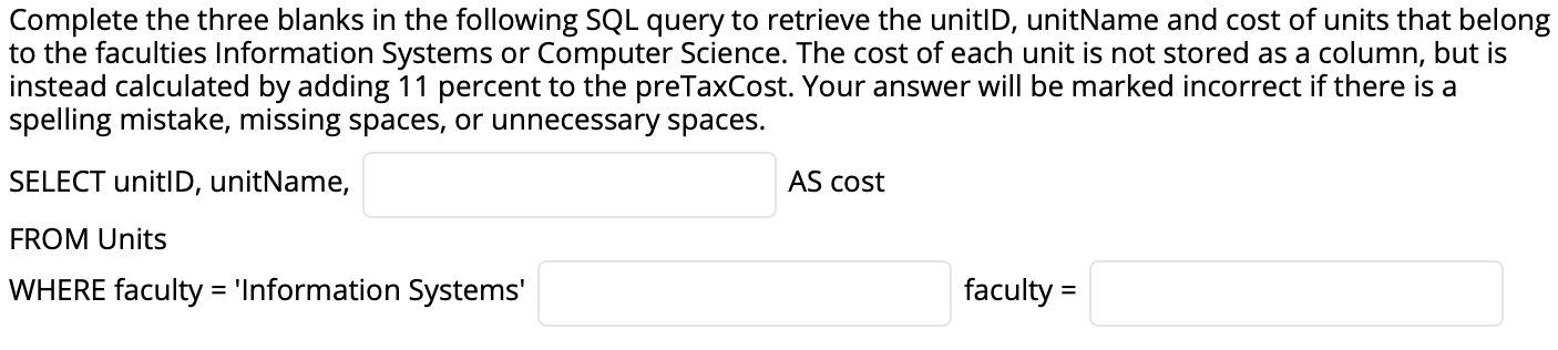 Solved Below is a partially complete CREATE TABLE statement | Chegg.com