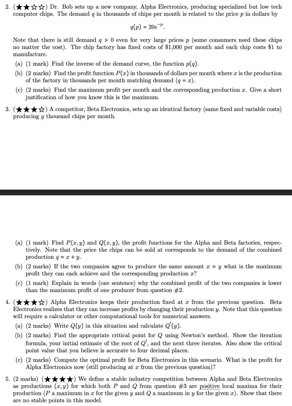 Solve the given question with proper mathematical | Chegg.com