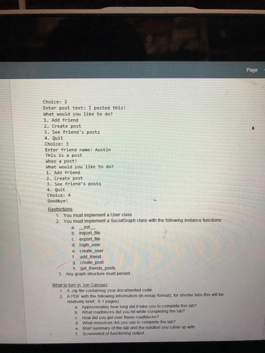 Solved o Page Obiective: Effectively use objects and file | Chegg.com