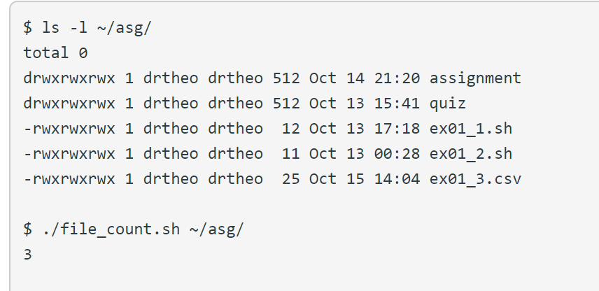 Solved ---- Linux shell script | Chegg.com