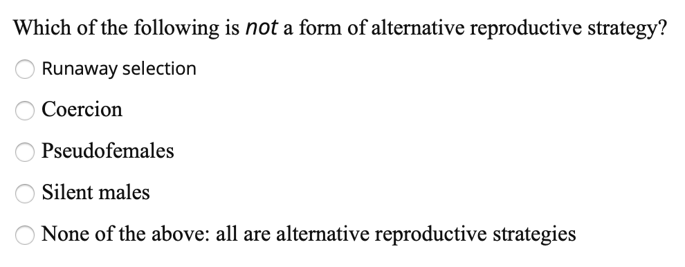 Solved Which of the following is not a form of alternative | Chegg.com