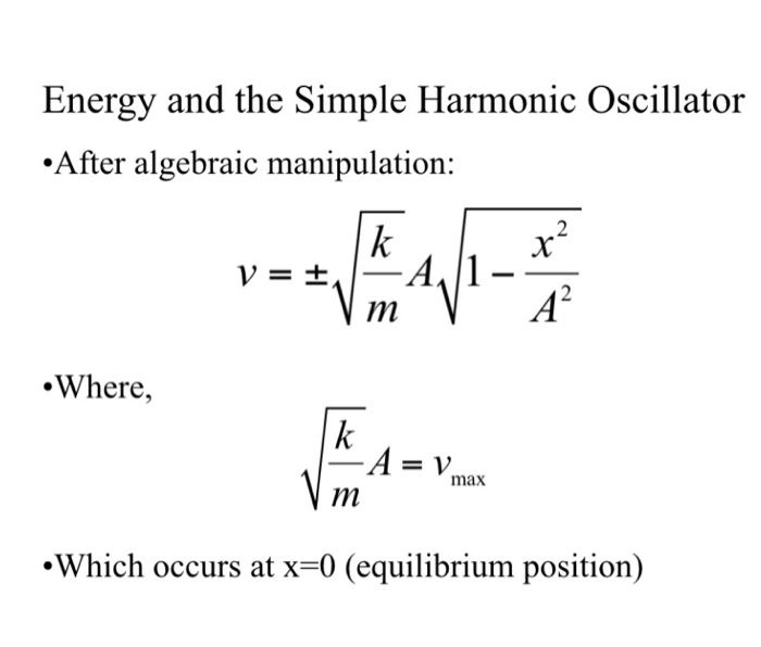 Solved how do you derive it to get to Vmax or the equation | Chegg.com