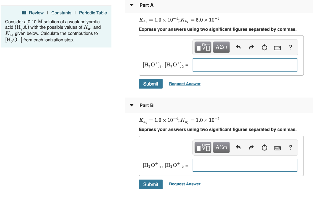 Solved Part A ReviewI Constants Periodic Table Consider a | Chegg.com