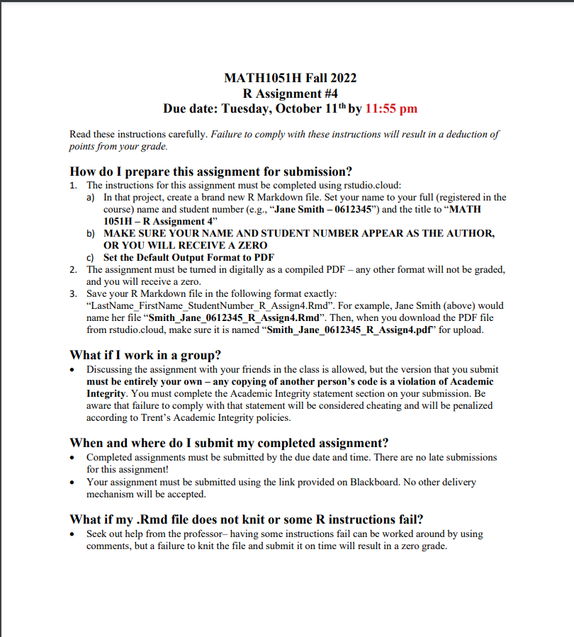 Read these instructions carefully. Failure to comply | Chegg.com