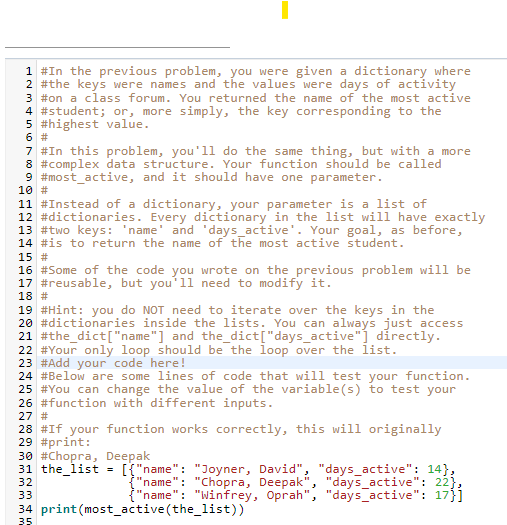 Solved \#In the previous problem, you were given a | Chegg.com