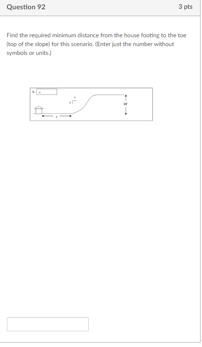 Solved Find the required minimum distance from the house | Chegg.com