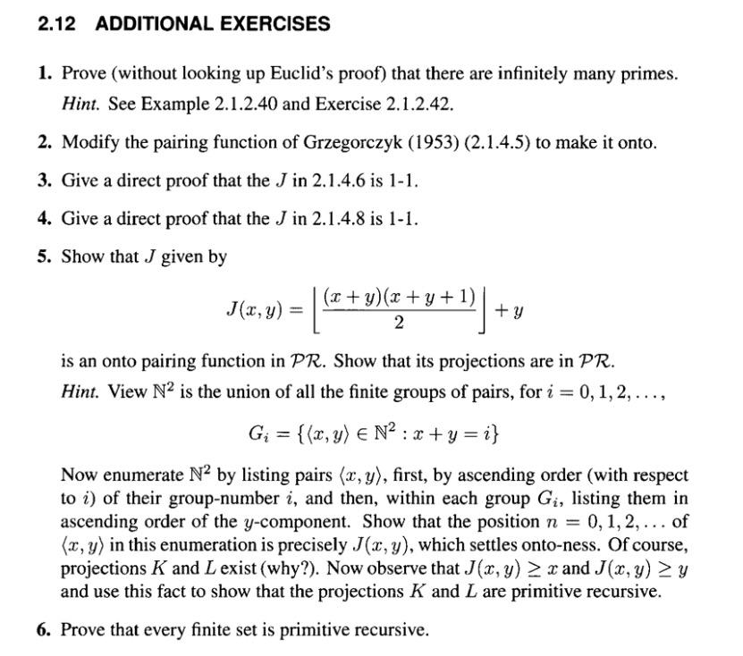 120 ALGORITHMS, COMPUTABLE FUNCTIONS AND COMPUTATIONS | Chegg.com