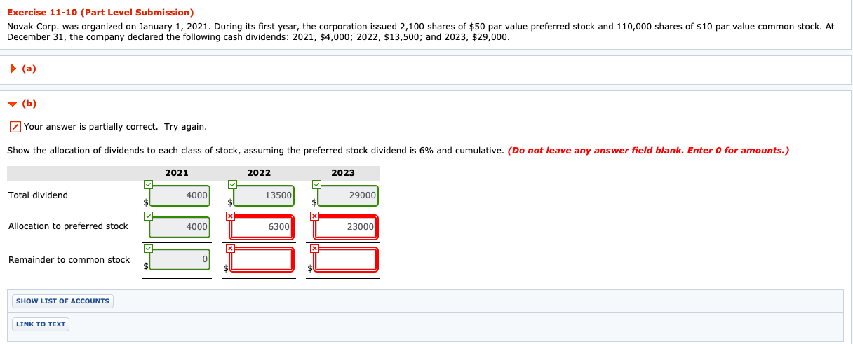 Solved Exercise 11-10 (Part Level Submission) Novak Corp. | Chegg.com