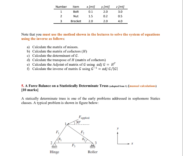 The Problems 1. Warming Up. Recalling Previous | Chegg.com
