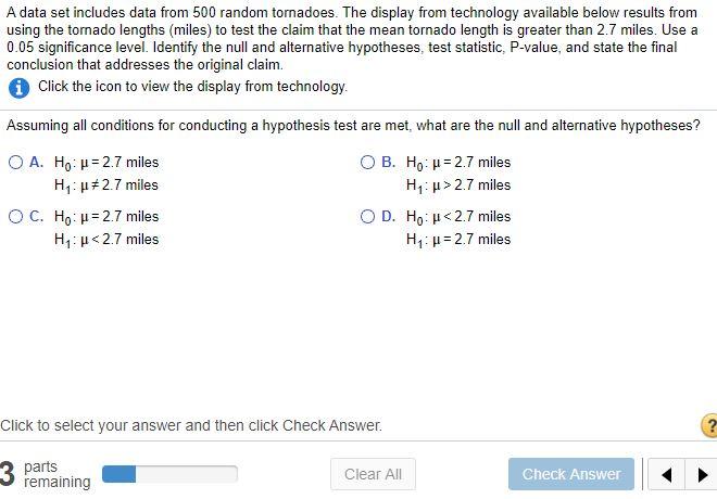 Solved A data set includes data from 500 random tornadoes. | Chegg.com