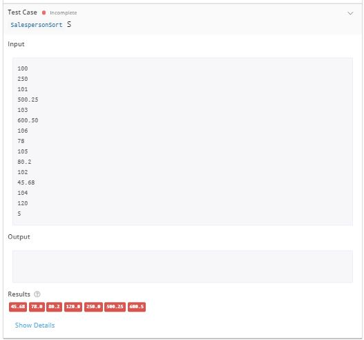 Solved Instructions In Chapter 8, you created a Salesperson | Chegg.com