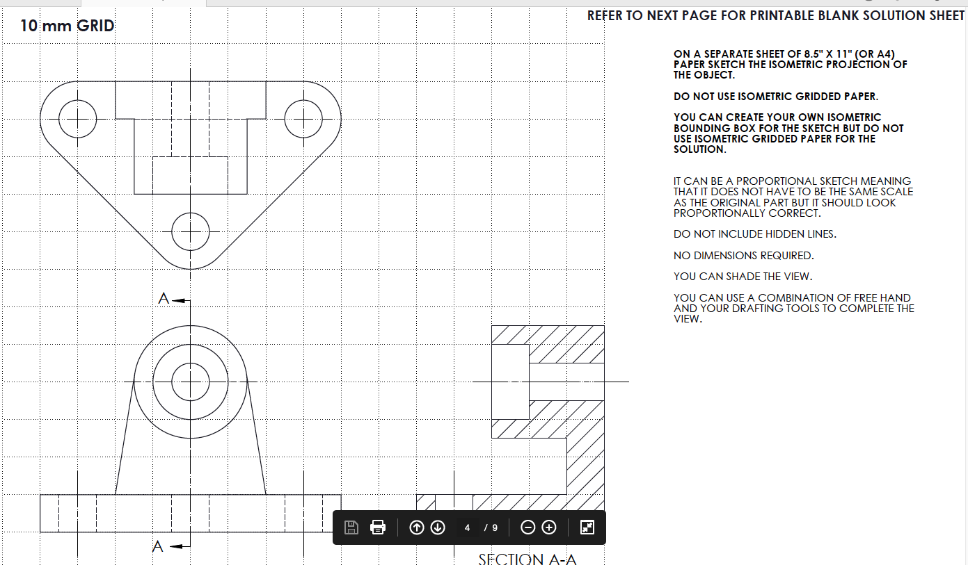 Solved REFER TO NEXT PAGE FOR PRINTABLE BLANK SOLUTION SHEET | Chegg.com