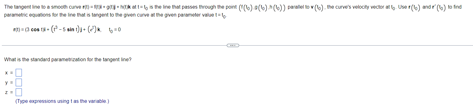Solved The tangent line to a smooth curve | Chegg.com