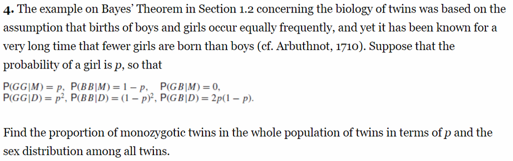 4 The Example On Bayes Theorem In Section 1 2