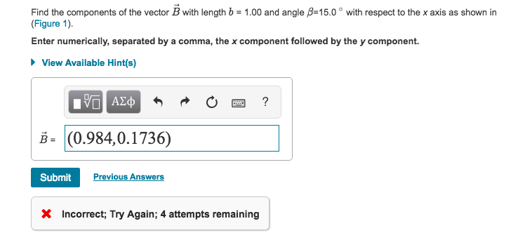 Solved Often a vector is specified by a magnitude and a | Chegg.com