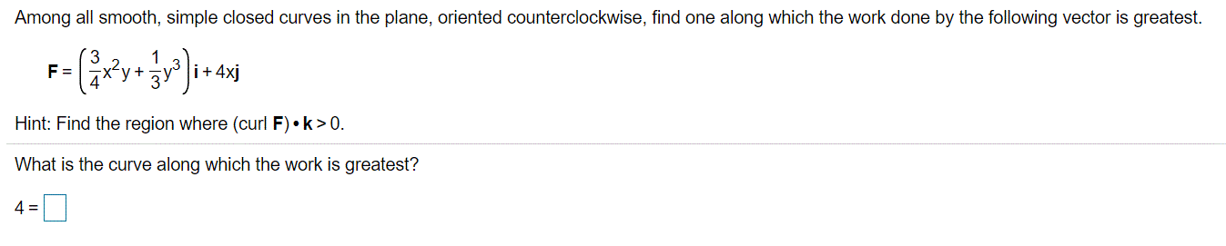 Solved Among all smooth, simple closed curves in the plane, | Chegg.com