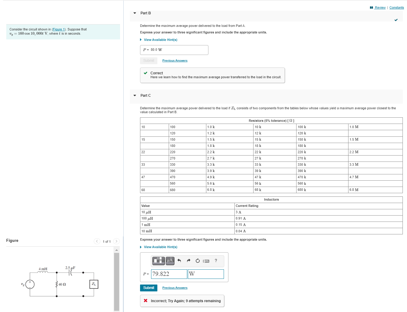 Solved Consider the circuit shown in (Figure 1). Suppose | Chegg.com