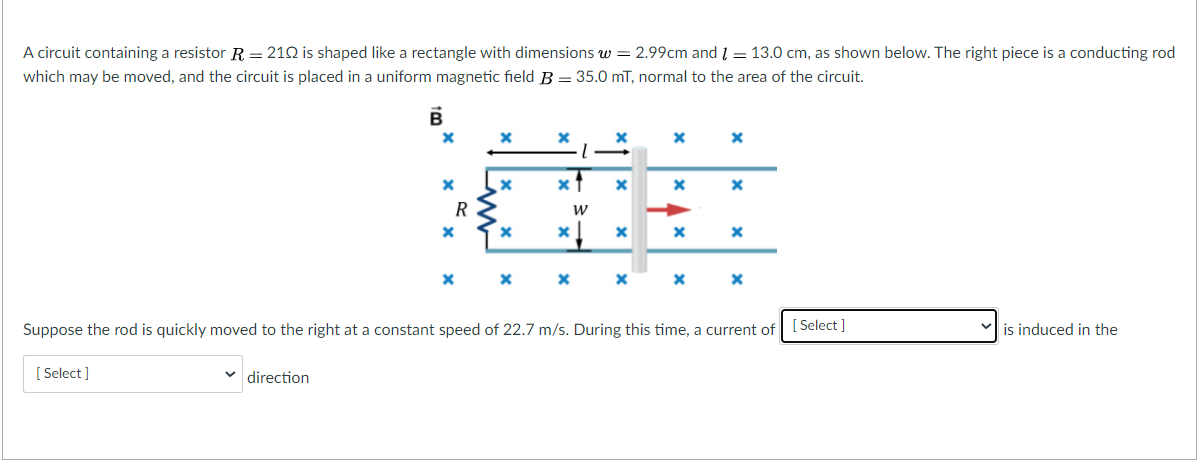 Solved A circuit containing a resistor R = 21Ω is shaped | Chegg.com