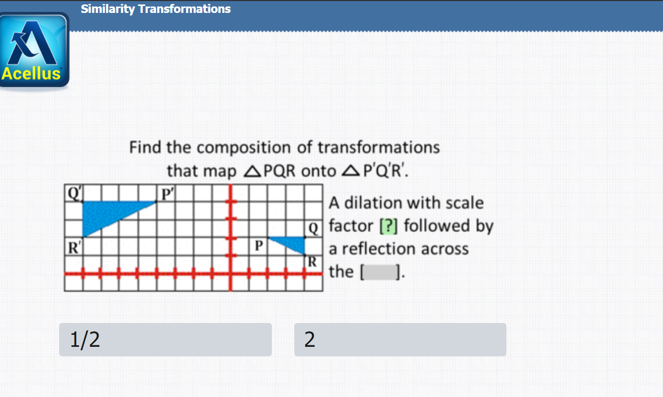 Solved Similarity Transformations Acellus Q Find the | Chegg.com