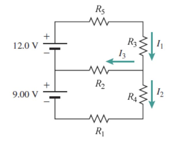 Solved The figure below shows five resistors and two | Chegg.com