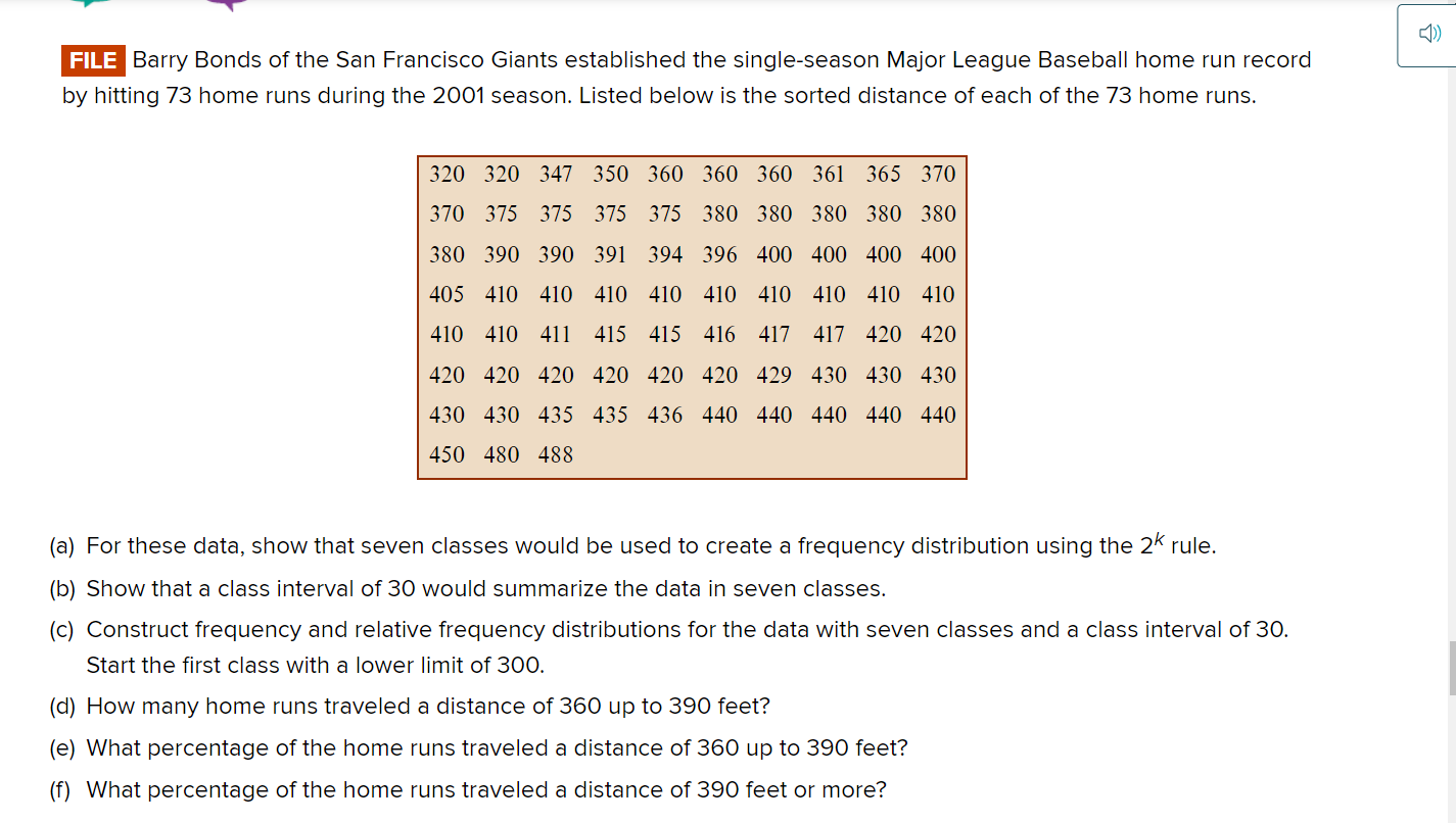 Solved FILE Barry Bonds of the San Francisco Giants | Chegg.com
