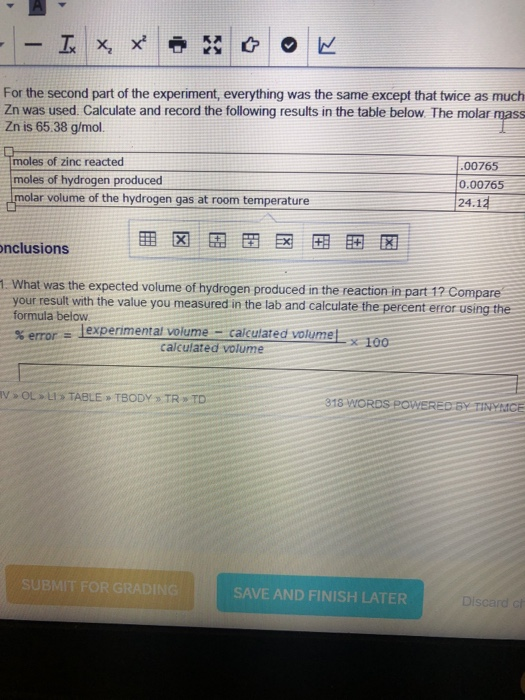 낱눴 For the second part of the experiment, everything | Chegg.com