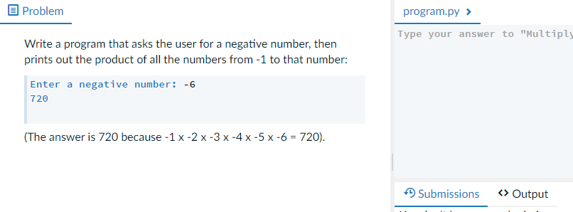 Solved Problem Programpy Type Your Answer To Ot Write A