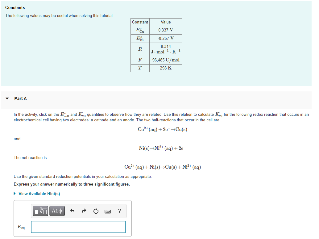 Solved Constants The following values may be useful when | Chegg.com