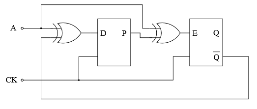 Solved Draw the timing diagram for the circuit shown below. | Chegg.com
