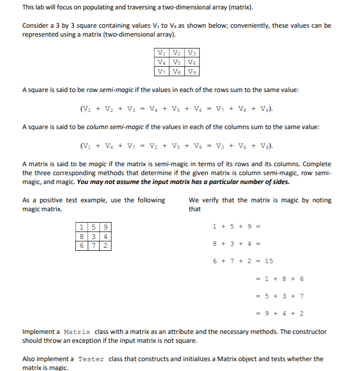 Solved This Lab Will Focus On Populating And Traversing A 
