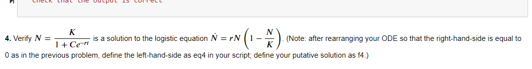 Solved 2. Verify that N(t)=3e4t is a solution to the | Chegg.com