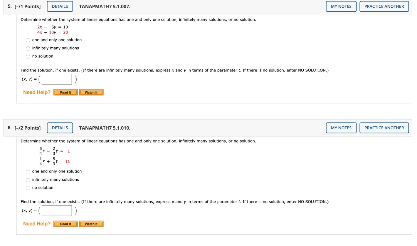 Solved 5. (-/1 Points) DETAILS TANAPMATH7 5.1.007. MY NOTES | Chegg.com
