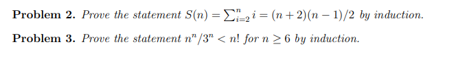 Solved Problem 2. Prove the statement \\( | Chegg.com Solved Problem 2. Prove the statement \\( | Chegg.com