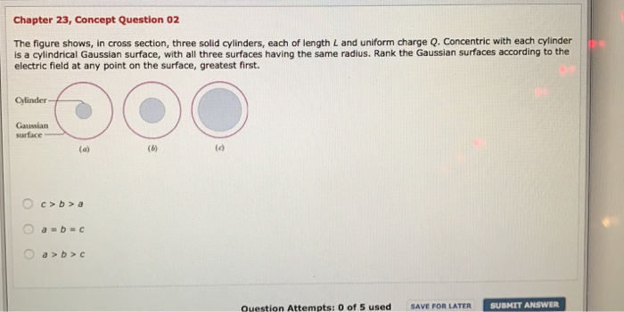 Solved The figure shows, in cross section, three solid | Chegg.com
