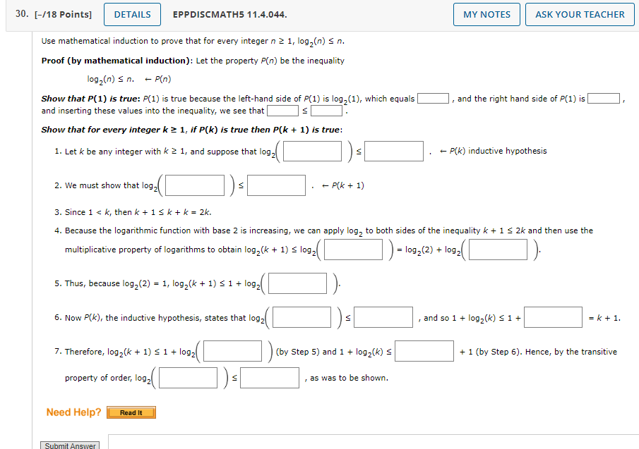 Solved Use mathematical induction to prove that for every | Chegg.com