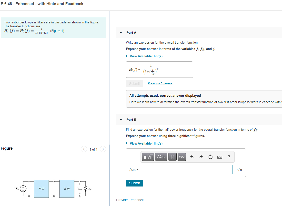 Solved P 6.46 - Enhanced - with Hints and Feedback Two | Chegg.com