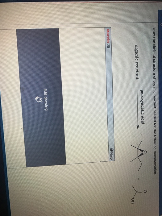 Solved Draw the skeletal structure of organic reactant | Chegg.com