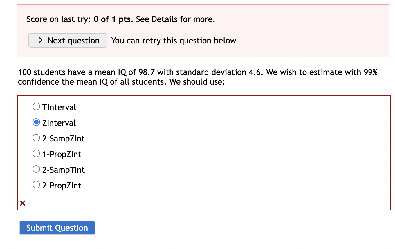 Solved Score on last try: 0 of 1 pts. See Details for more. | Chegg.com