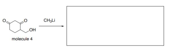 Solved CH3Li UCH ОН molecule 4 | Chegg.com