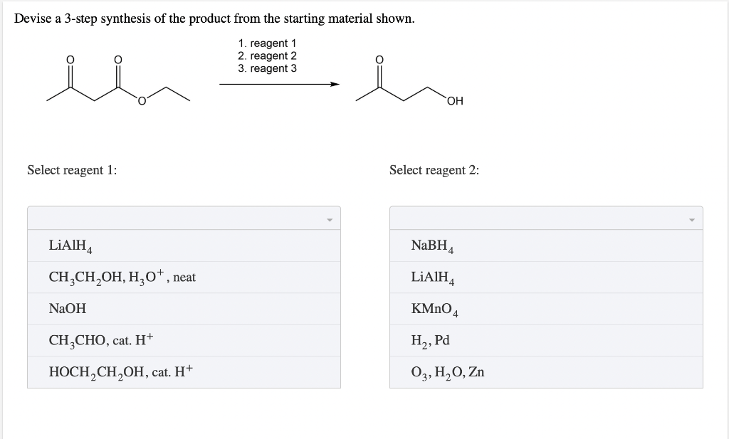 Solved Devise a 3-step synthesis of the product from the | Chegg.com