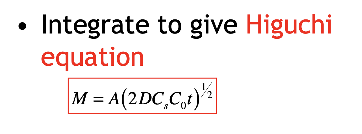 Solved M∞Mt∼4L2πDi:pt- Integrate to give Higuchi equation | Chegg.com
